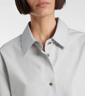 Khaite Agro Cotton Poplin Shirt