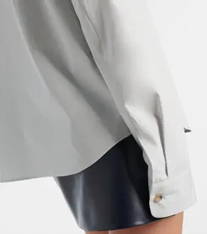 Khaite Agro Cotton Poplin Shirt