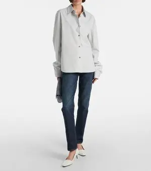Khaite Viv Straight Jeans - Blue