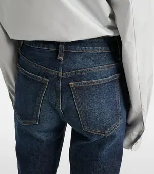 Khaite Viv Straight Jeans - Blue