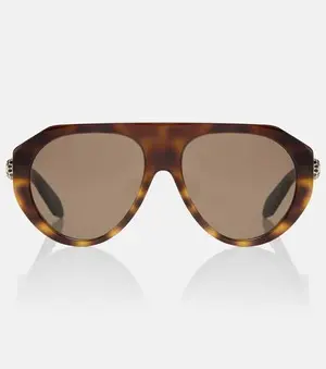 BVLGARI Serpenti Forever Aviator Sunglasses - Brown