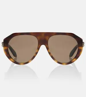BVLGARI Serpenti Forever Aviator Sunglasses - Brown