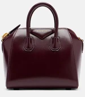 Givenchy Antigona Mini Tote Bag - Burgundy