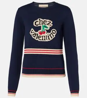 Valentino Garavani Crew Neck Sweaters For Women