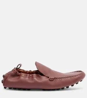TOD'S Gommino Leather Loafers