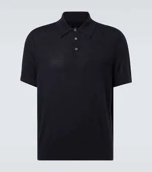 Dunhill Button Down Polos For Men