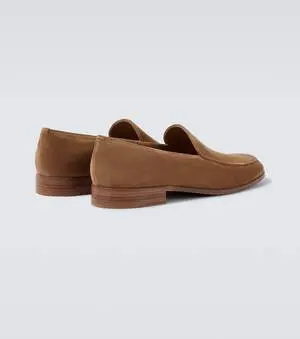 GIANVITO ROSSI Suede Loafers