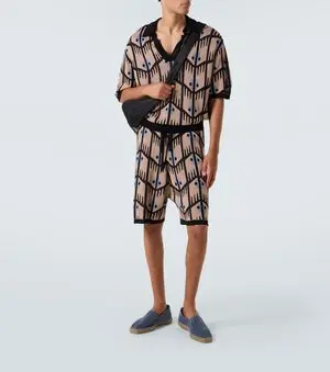 Commas Jacquard Polo Shirt