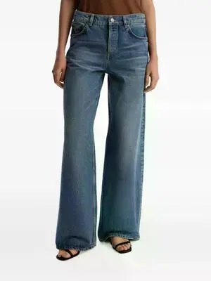 12 STOREEZ High-waist Cotton Jeans