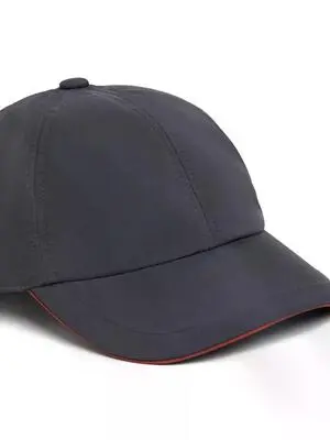 12 STOREEZ Contrast-trim Baseball Cap
