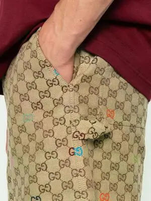 Gucci Monogram Logo Shorts