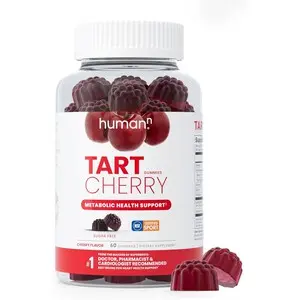 HUMANN Tart Cherry Gummies 60 Gummies - One-color