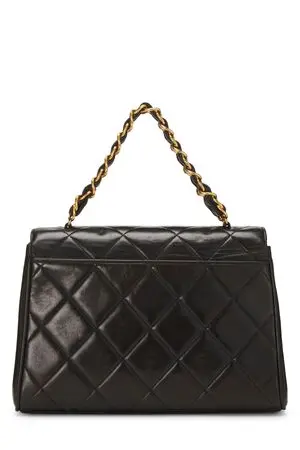 Chanel Quilted Lambskin Chain Handbag