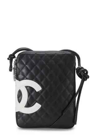CHANEL Quilted Calfskin Cambon Shoulder Bag