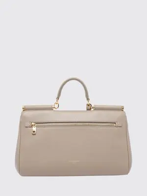 Dolce & Gabbana My Sicily Leather Handbag - Beige