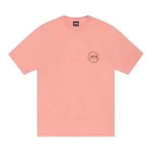 StÜssy C Thru Tee Pigment Dyed - Pink