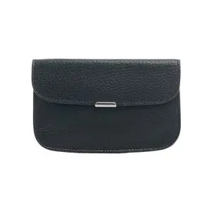 LEMAIRE Soft Tab Card Holder Coin Purse - Black