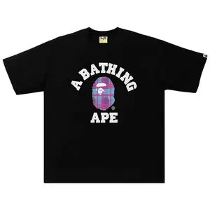 A BATHING APE Relaxed Fit Tee - Black