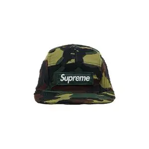 Supreme Layered Camo Camp Cap - Green