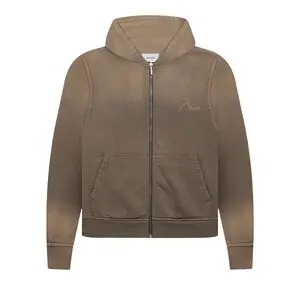 Rhude Zip-up Hoodie - Grey