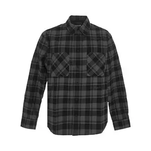 Off-White Check Flannel Shirt