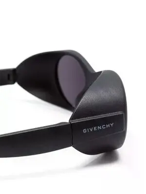Givenchy G Ride Oval-frame Sunglasses - Grey
