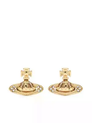 VIVIENNE WESTWOOD Pina Bas Relief Stud Earrings - Gold