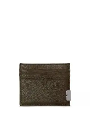 Burberry Tall B Leather Cardholder - Brown