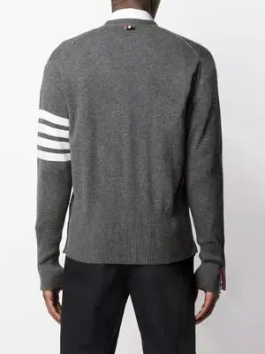 Thom Browne 4-bar Stripe Cashmere Cardigan