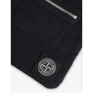 Stone Island Logo-patch Nylon Pouch