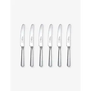 ARTHUR PRICE Grecian Set Of Six Silver-plated Stainless-steel Tea Knives - Silver Plated