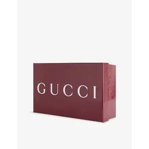 Gucci Mary Jane Horsebit Patent-leather Slingback Heels - Nero