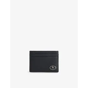 Burberry Sandon Leather Card Holder - Black