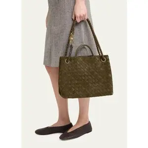 Bottega Veneta Medium Andiamo Tote Bag - Moss