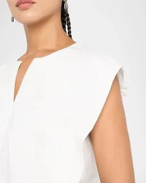 Simkhai Wrenli Pleated Top
