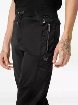 Philipp Plein Biker-quilted Track Pants