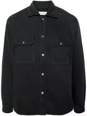 FRAME Long-sleeve Cotton Overshirt
