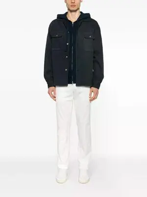 FRAME Long-sleeve Cotton Overshirt