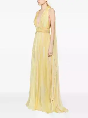 Elie Saab Printed Dress