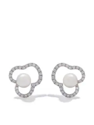 Tasaki White Gold Earrings