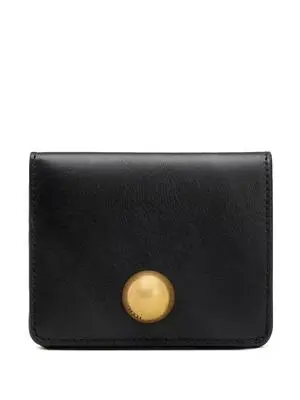 AMI Paris Carrousel Leather Wallet - Black
