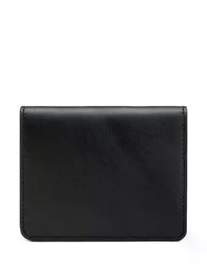AMI Paris Carrousel Leather Wallet - Black