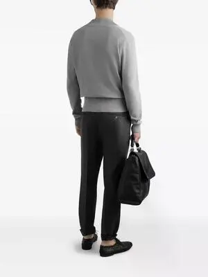 Dolce & Gabbana Tailored Drawstring Trousers - Grey