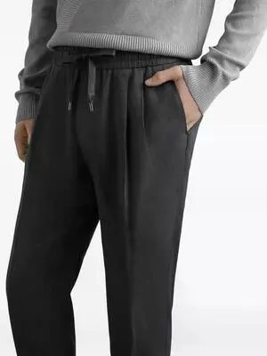 Dolce & Gabbana Tailored Drawstring Trousers - Grey