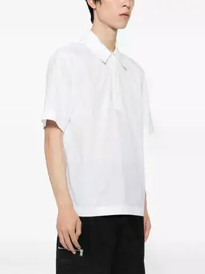 JIL SANDER Checked Polo Top