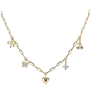 ANA LUISA The Everyday Charm Necklace - Gold