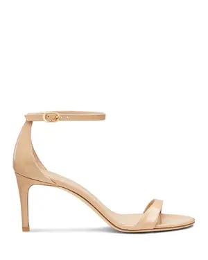STUART WEITZMAN Nudist Ii 75 Patent Leather Sandals