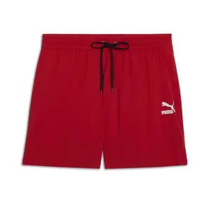 PUMA 5.5" Swim Trunks - Red