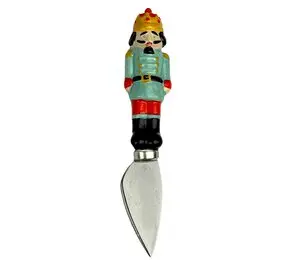 10 STRAWBERRY STREET Nutcracker Cheese Knife Se T