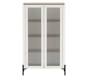 MANHATTAN COMFORT Abbey Decor Cabinet - One-color